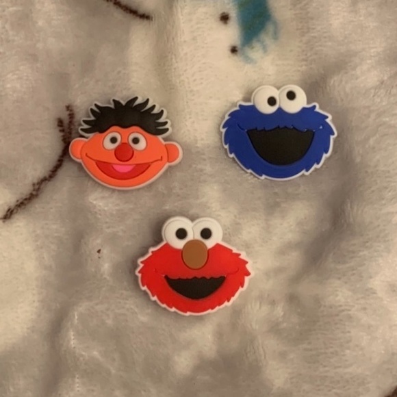 CROCS | Jewelry | Sesame Street Croc Charm Set | Poshmark